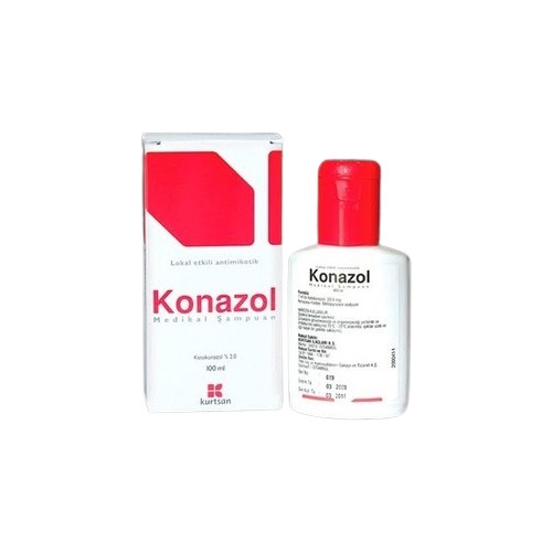 Konazol Shampoo for skin diseases Ketokonazol 100 ml (Ketoral equal ...