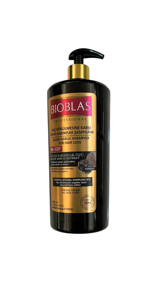 BIOBLAS Black Garlic Shampoo 1000 ml– Aegean Vibe