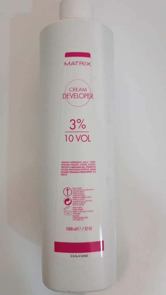 Matrix Cream Developer 3 % /10 vol _1000 ml– Aegean Vibe